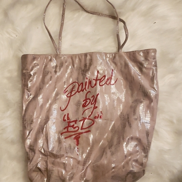 Ed Hardy | Bags | Ed Hardy Roses And Doves Tattoo Purse Tote | Poshmark